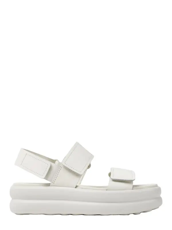 Camper Heeled Sandal - White