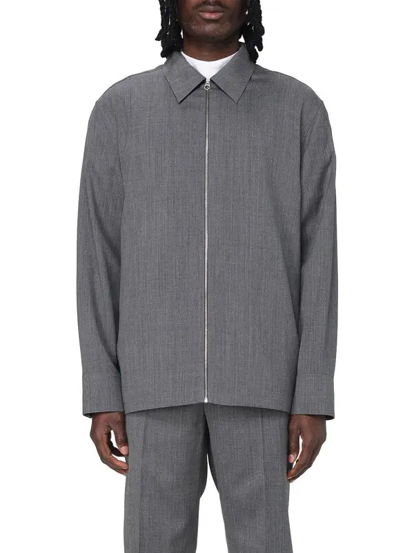 JIL SANDER Zip Up Jacket - Grey