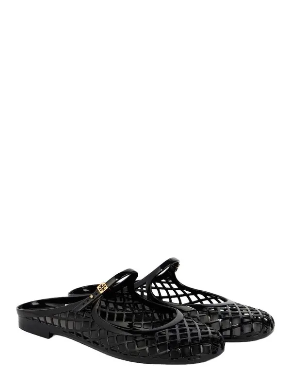 Tory Burch Mellow Mary Jane Mules - Black