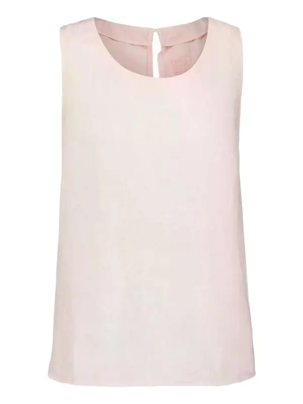 120% Lino Sleeveless Top - Pink