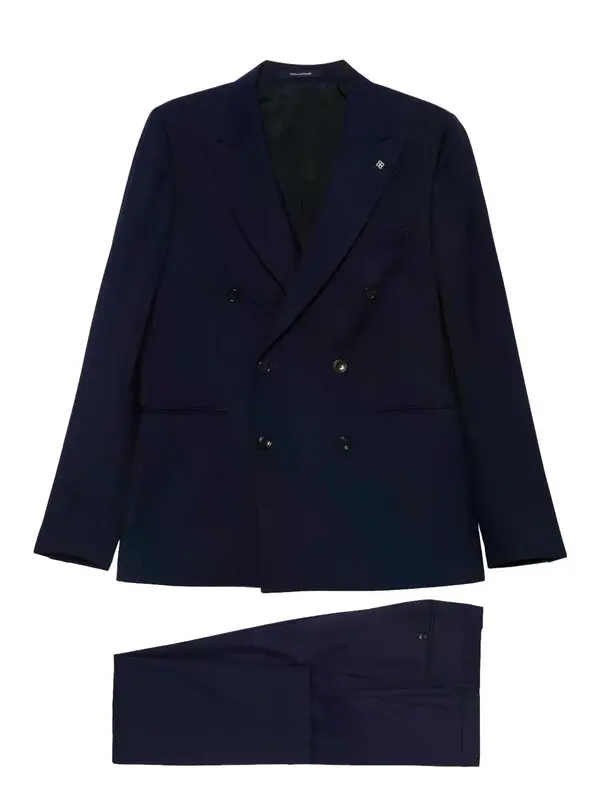 Tagliatore Wool Suit - Blue