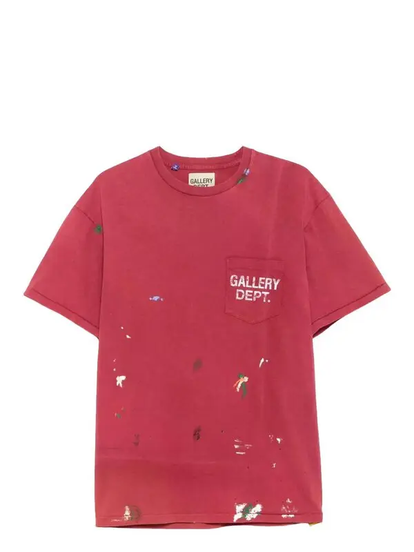 GALLERY DEPT. Vintage Logo Painted T-shirt - Red