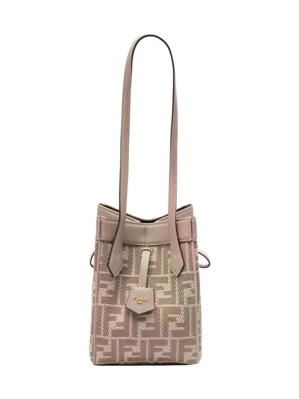 Fendi Oragami Mini Bucket Bag - Grey