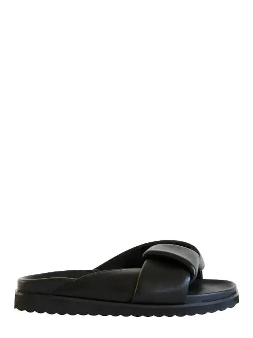 NEIL J. RODGERS Obi Slide - Black Nappa