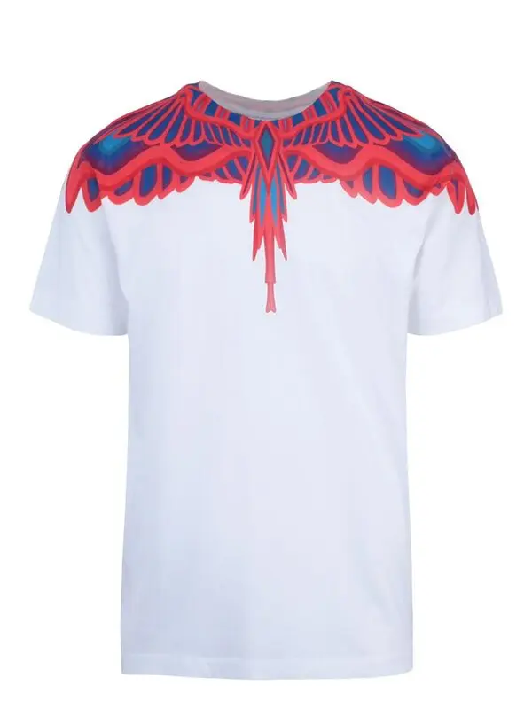 MARCELO BURLON COUNTY OF MILAN Curves Wings Nc T-shirt - White