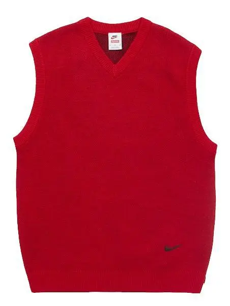 Supreme Nike Sweater Vest - Red
