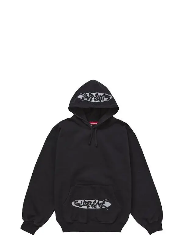 Supreme Hooded Sweatshirt - Black