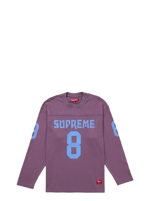 Supreme Affiliated Long Sleeve Football Top - Dusty Purple