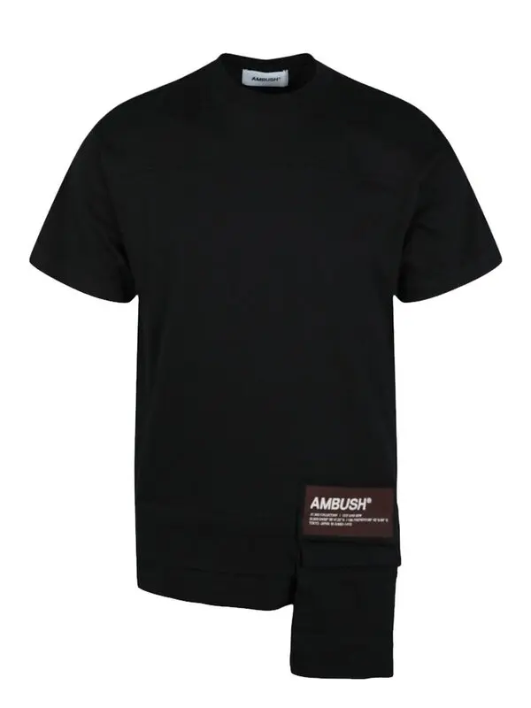 AMBUSH Waist Pocket T-shirt - Black