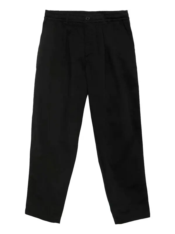 Universal Works Pleated Track Trousers - Black