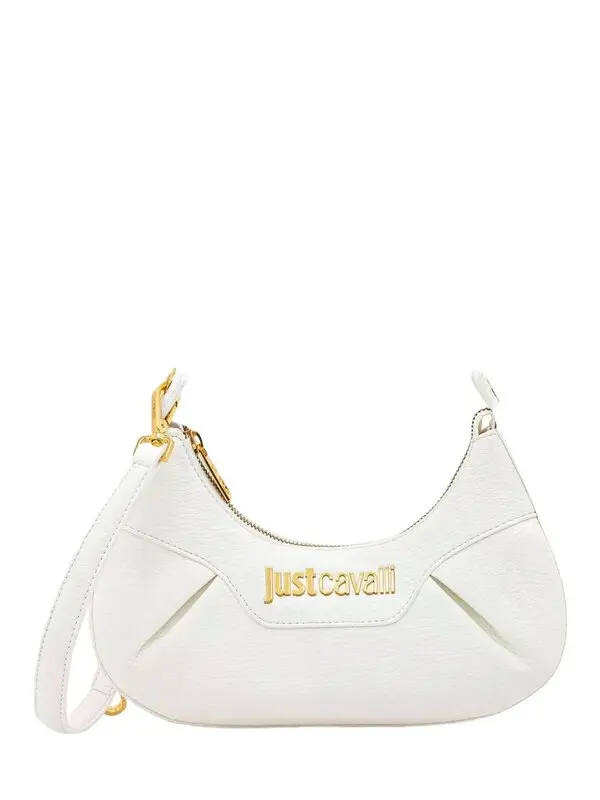 Just Cavalli Logo-lettering Shoulder Bag - White