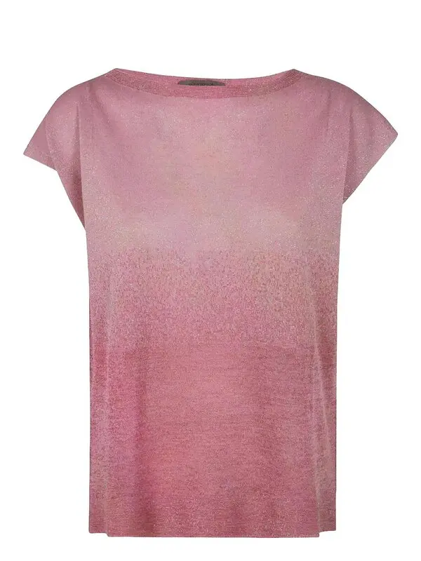 D.exterior Gradient-effect T-shirt - Pink
