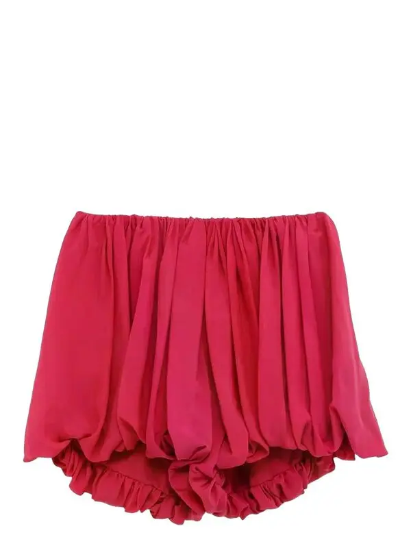 Chloé Silk Shorts - Red