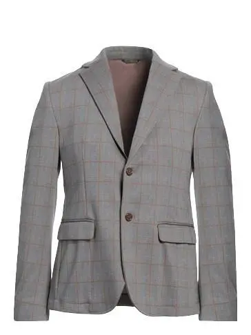 DANIELE ALESSANDRINI Blazer Size Polyester, Viscose, Elastane - Grey