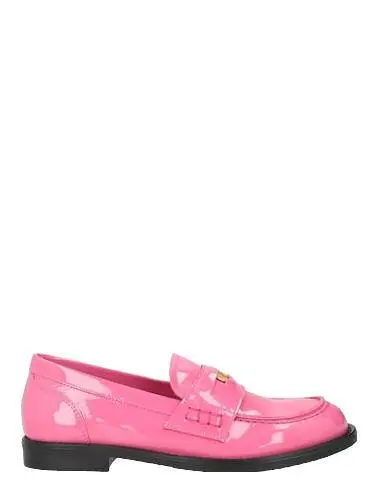 OVYE Leather Loafers - Magenta