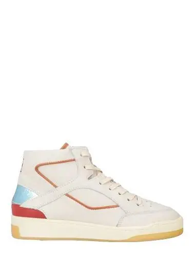 MJUS Leather High-top Sneakers - Off White