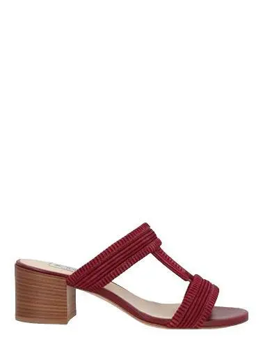 TOD'S Leather Sandals - Red
