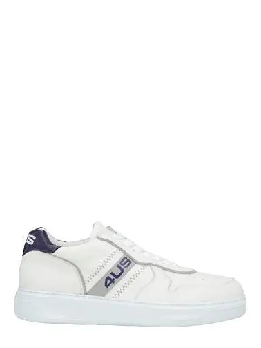 Paciotti Leather Low-top Sneakers - White