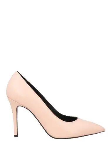 Emporio Armani Leather Stiletto Pumps - Pink
