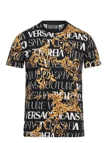 Versace T-shirt Size Cotton - Black