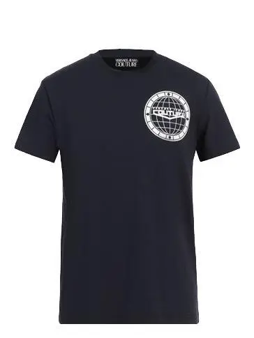 Versace T-shirt Midnight Size Cotton, Elastane - Blue