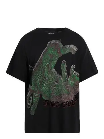 Just Cavalli T-shirt Size Cotton - Black