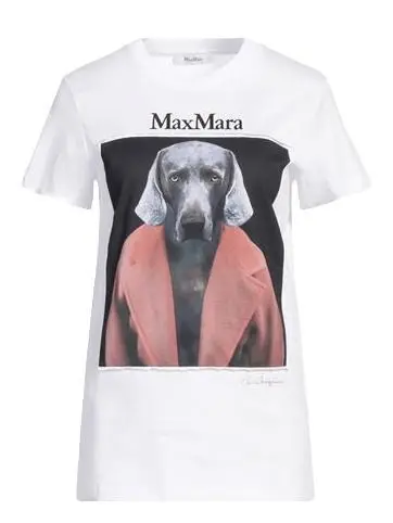 Max Mara Printed T-shirt - White
