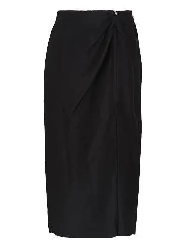 Sandro Midi Pencil Skirt - Black