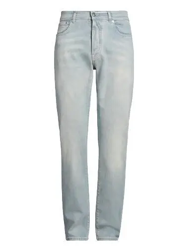 Iceberg Tapered Jeans With Five Pockets - Blue