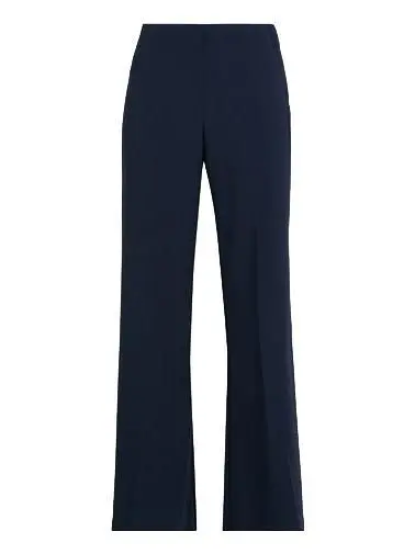 OTTOD'AME Flared Crepe Trousers - Blue
