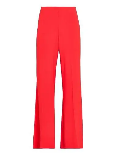 OTTOD'AME Flared Crepe Trousers - Red