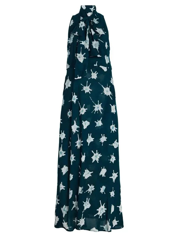 BUSAYO Akanbi Printed Maxi Dress - Turquoise