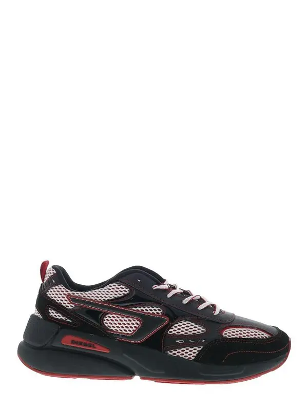 DIESEL® Sserendipity Sport X Sin Sneakers - Black/lava Falls