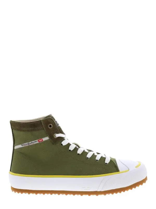 DIESEL S-principia Mid High-top Sneakers - Avocado