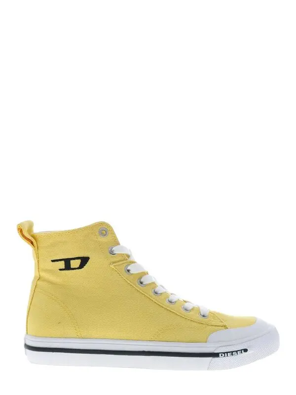 DIESEL® Sathos Mid High-top Sneaker - Lemon Chrome