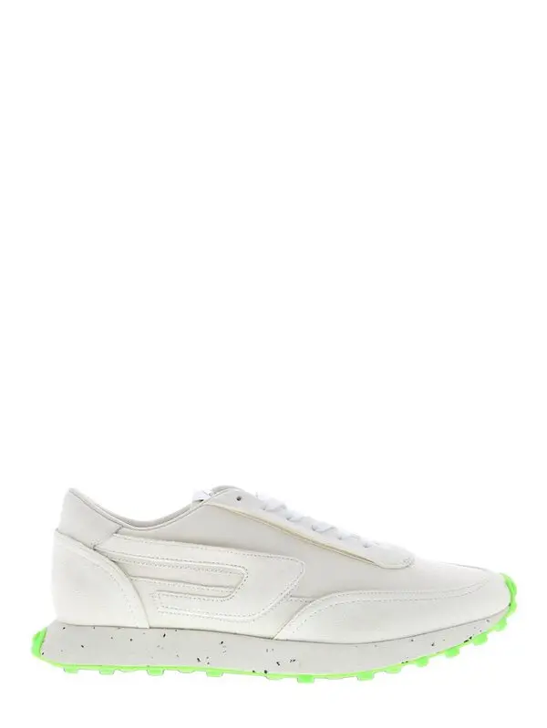 DIESEL® Sracer Lcin Sneakers - Tofu/fluorescent Green