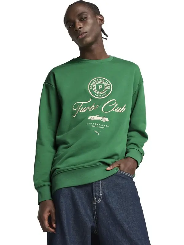 PUMA Porsche Legacy Lifestyle Crew - Green