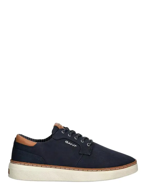 Gant Contrasting-heel Lace-up Sneakers - Blue