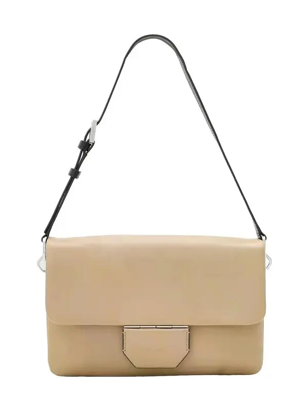 ALLSAINTS Ondine Leather Shoulder Bag - Neutrals