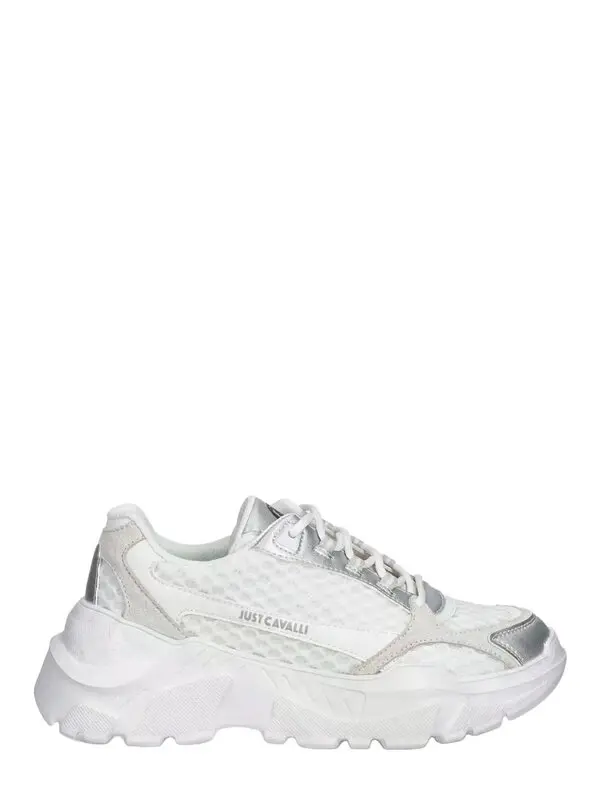 Just Cavalli Logo-print Sneakers - White