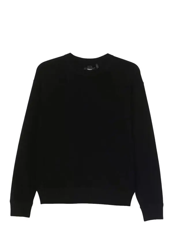 Theory Crew-neck Sweater - Black