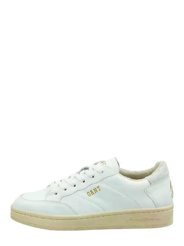 Gant Prepla Leather Low-top Sneakers - White