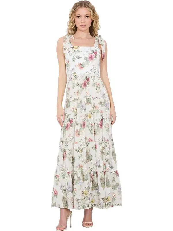 Alice + Olivia Monnie Maxi Dress - Floral
