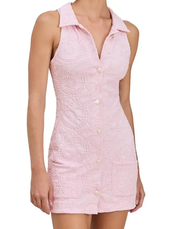 Devon Windsor Collins Mini Dress - Pink