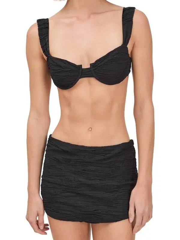 Devon Windsor Pikka Mini Skirt - Black