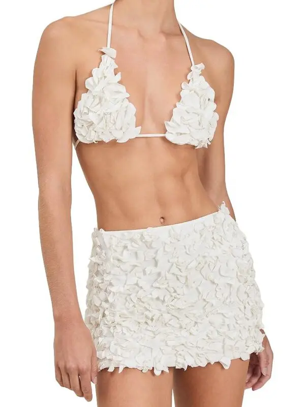 Devon Windsor Leena Mini Skirt - White