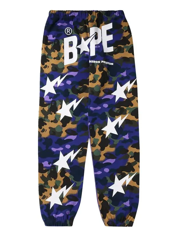 BAPE X Heron Preston 1st Camo Duck Painter Pants - Multicolor