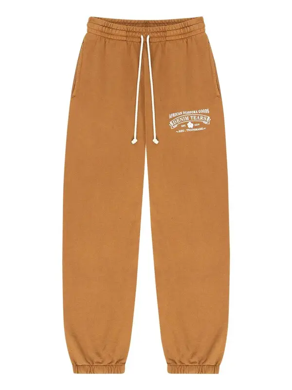DENIM TEARS Adg Sweatpants - Brown