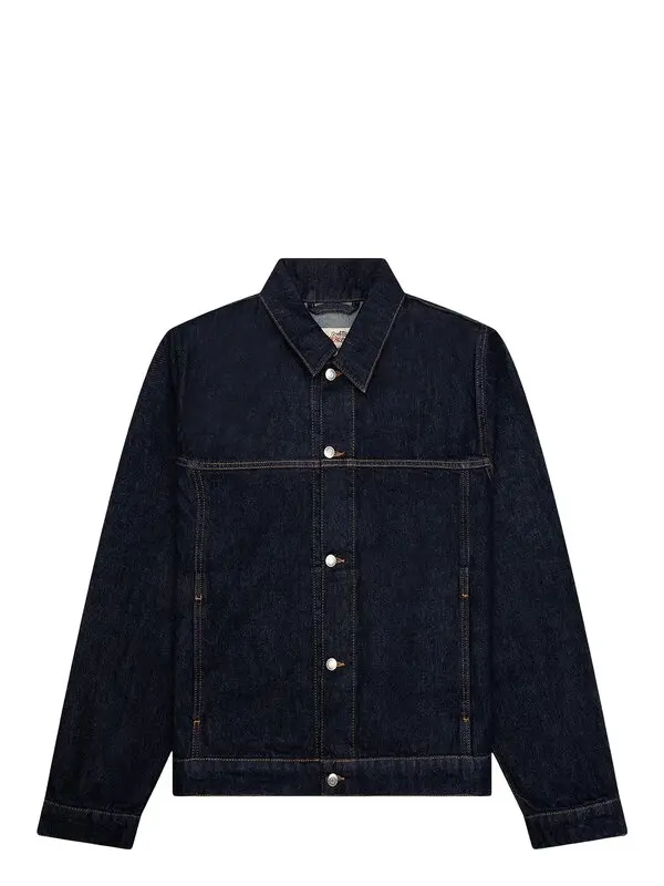 StÜssy Trucker Denim Jacket - Blue