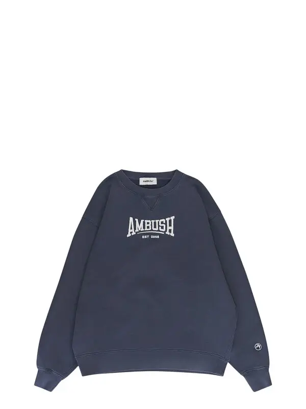 AMBUSH Logo Crewneck Sweatshirt - Blue